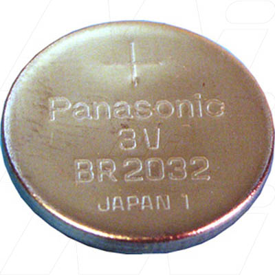 Panasonic BR2032/BN Specialised Lithium Battery Coin Cell | Batteries ...