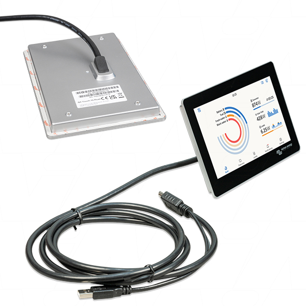 Victron Energy 7 Inch Graphical User Interface (GUI) For Cerbo GX Flush ...