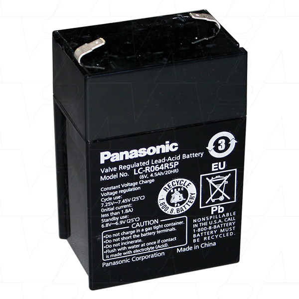 Panasonic Sealed Lead Acid Batteries | Batteries Direct