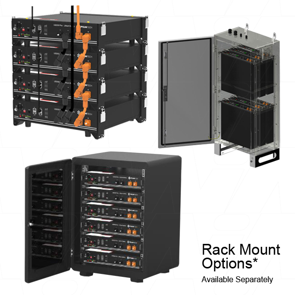 Pylontech PHANTOM-S 48V 50Ah 2400Wh 15S2P LiFePO4 Battery 19" Premium ...