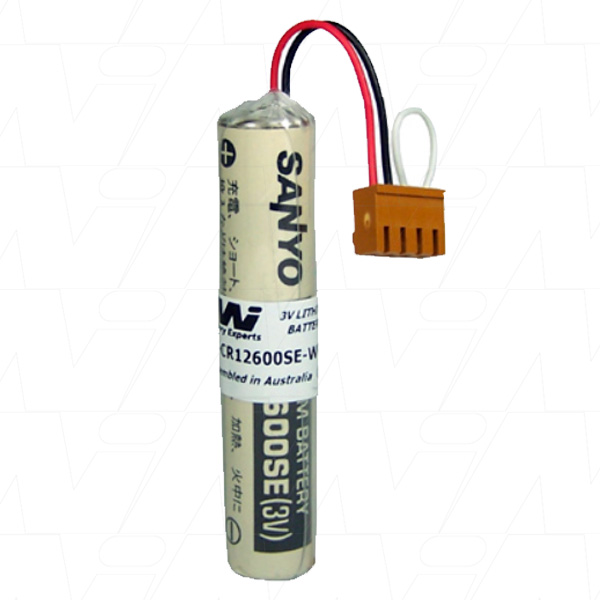 Specialised PLC-CR12600SE-WR Lithium 3V CR12600SE PLC Battery suitable ...