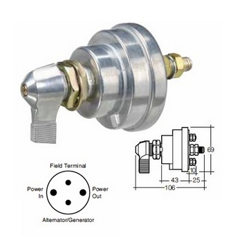 NARVA 61070 Battery Master Switch Lever Type