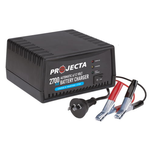 Projecta Charge N' Maintain AC400 Automatic 6/12V 2700mA 2 Stage ...